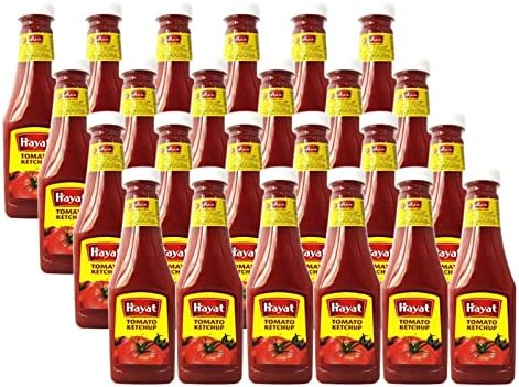 سعر كاتشب الطماطم من حياة، 24*340 جرام فى السعودية | بواسطة امازون السعودية | سوبر ماركت كان بكام