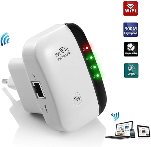 2 Pieces Wifi Blast Wireless Repeater Wi-Fi Range Extender 300mbps ...