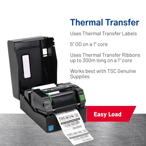 TSC TE210 Desktop Thermal Label Printer For Postage, Shipping Tags ...