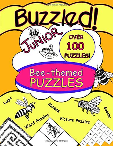 Buzzled! Junior - Bee-themed Puzzles: Large Kids' Puzzle Book, Ages 7 ...