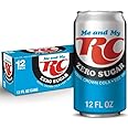 Amazon.com : RC Cola Zero Sugar Soda, 12 Fl Oz Cans, Pack of 12 ...