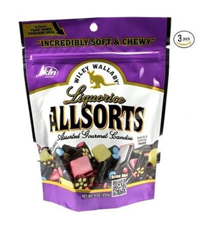 Amazon.com : Wiley Wallaby Australian Gourmet Style Allsorts Licorice ...