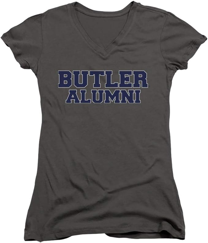 Amazon.com: Butler University Official Alumni Juniors' Sheer Fitted V ...