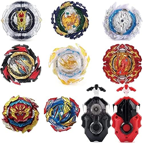 سعر Bey Battling Top Burst Gyro Toy Set Toy 8 pcs Gyro With 2 Launchers فى مصر | بواسطة امازون ...
