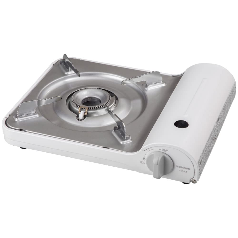 Mua Iris Ohyama IGC-E1-W Cassette Stove, Aluminum, Off-White, Outdoor, Camping, Disaster ...