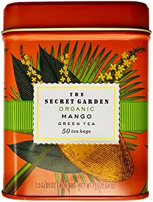 The Secret Garden Organic Mango Green Tea (50 teabags) 75gm price in ...