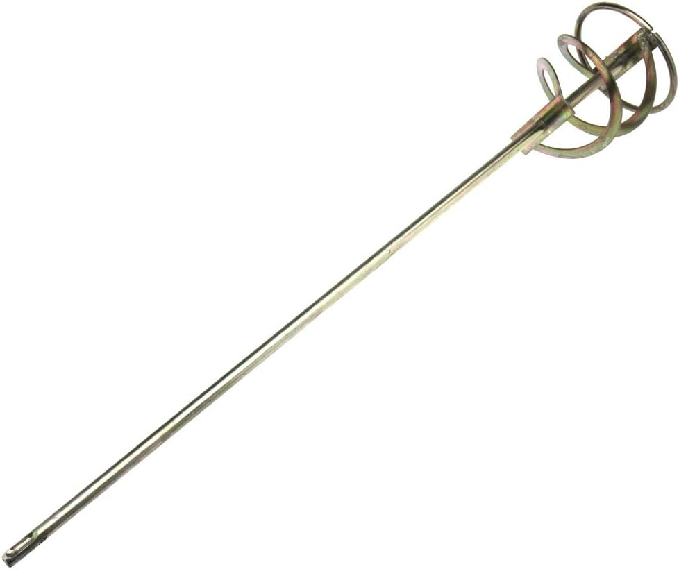 Amazon.com: 100 x 500mm SDS Spiral Mixing Paddle Paint Mixer Whisk ...