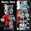 Mrkuriosity Mecha Bear Building Block Kit, Violent Bear Display Model ...