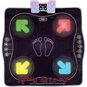 Light Up Dance Mat - Arcade Style Dance Games with Built In Music ...