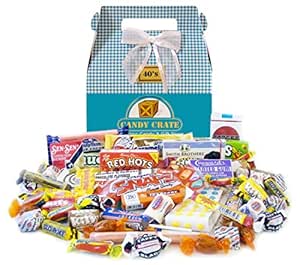 Amazon.com : 1940's Easter Retro Candy Gift Basket : Taffy Candy ...