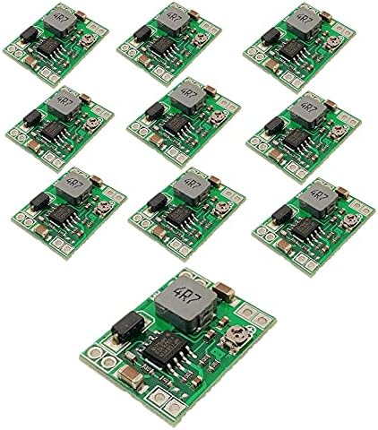 JZK 10 PCS Mini size MP1584EN DC-DC output voltage adjustable step-down module small, 3A DC to ...