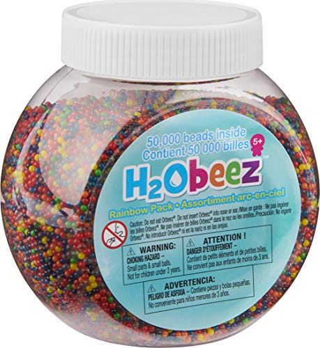 Orbeez -H2Obeez Rainbow Pack–50,000 Orbeez Water Beads, Non-Toxic ...