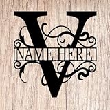 Amazon.com: AJD Designs Monogram Letter C Split Personalized 16 Gauge ...