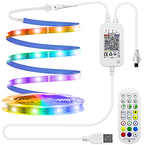 Arkare Addressable LED Strip WS2812B RGB Programmable Digital LED ...