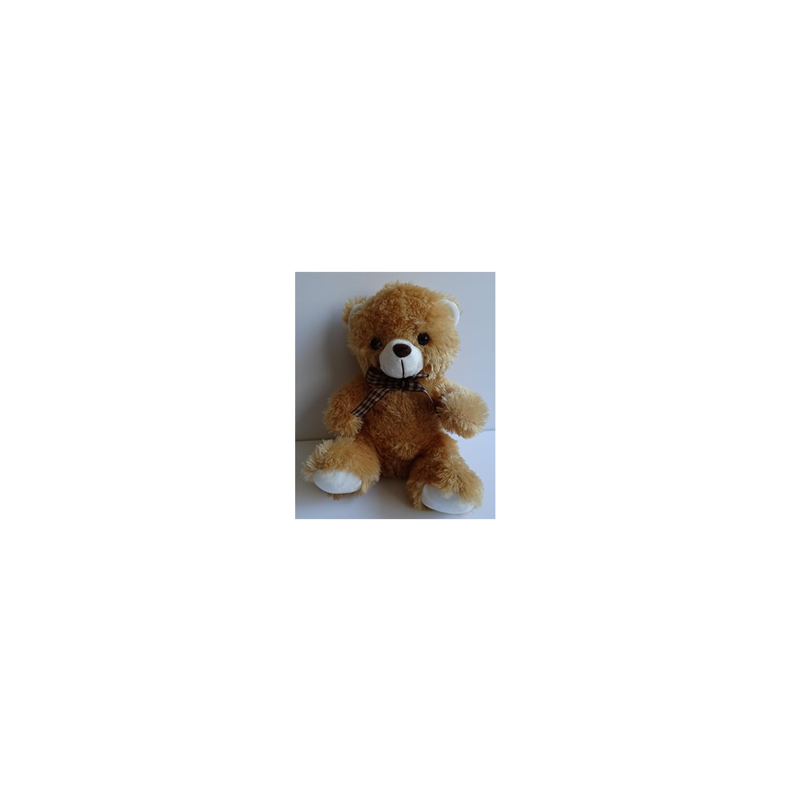 Brown Teddy Bear, 10 Inch Tall - Plush Stuffed Animal Toy and Cuddly ...