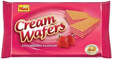 Nabil Strawberry Flavour Wafer, 12 x 16 gm price in Saudi Arabia ...