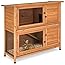 Amazon.com: Kaytee Rabbit Hutch, 2-Story, 48-Inch Wide: Garden & Outdoor