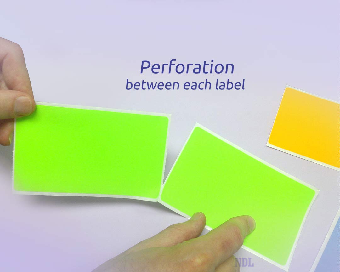 Mua 3 X 5 Rectangle Inventory Color Coding Sticker Labels, 500 Per Roll ...