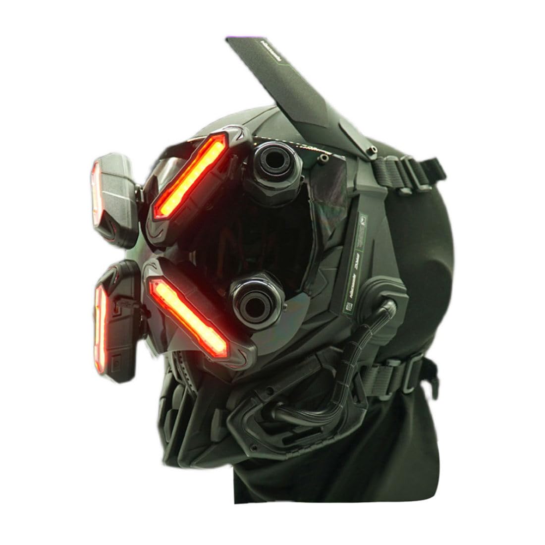 Mua Newcomer Punk Mask Helmet Cosplay Futuristic Punk Techwear for Men ...