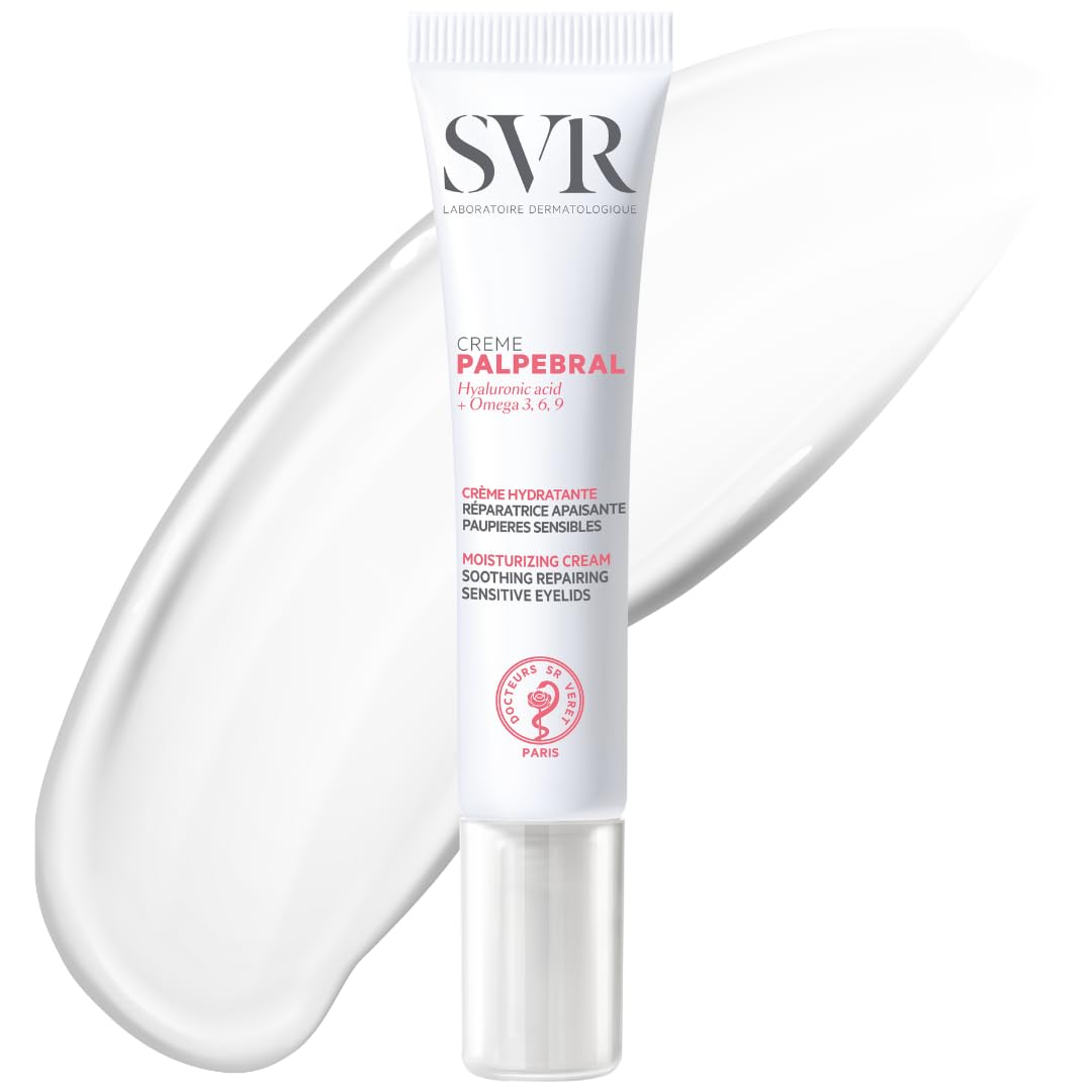 SVR Palpebral Eyelid Cream. Hyaluronic Acid & Shea Butter Ultra ...