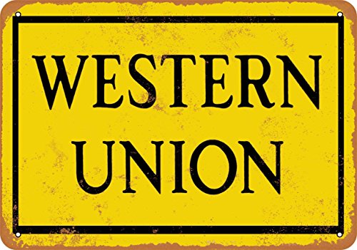 Western Union Sign for sale | Only 2 left at -70%