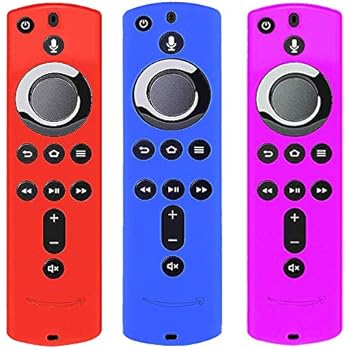 Amazon.com: [2 Pack ] Firestick Remote Cover Case, Silicone Fire Remote ...