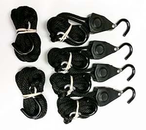 Amazon.com: Quickie Kit of 4 3/8" Original Rope Tie-Downs and 2pcs of ...