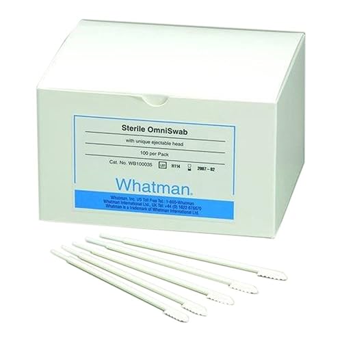 Whatman WB100035 Omni Swab Pack Buccal Swab Sterile (Pack of 100) in ...