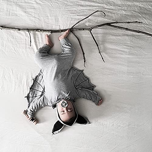 My First Halloween Outfit Newborn Baby Boy Cosplay Clothes Infant Bat Costume Hoodie Romper ...
