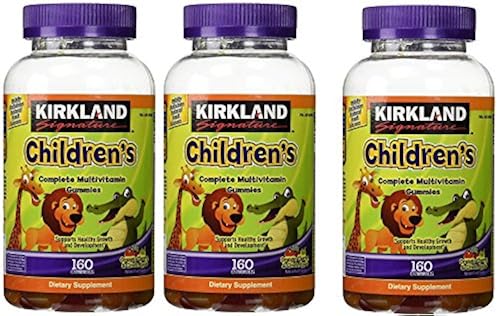 KIRKLAND SIGNATURE dePZot Childrens Complete Multivitamin Gummies, 160 ...