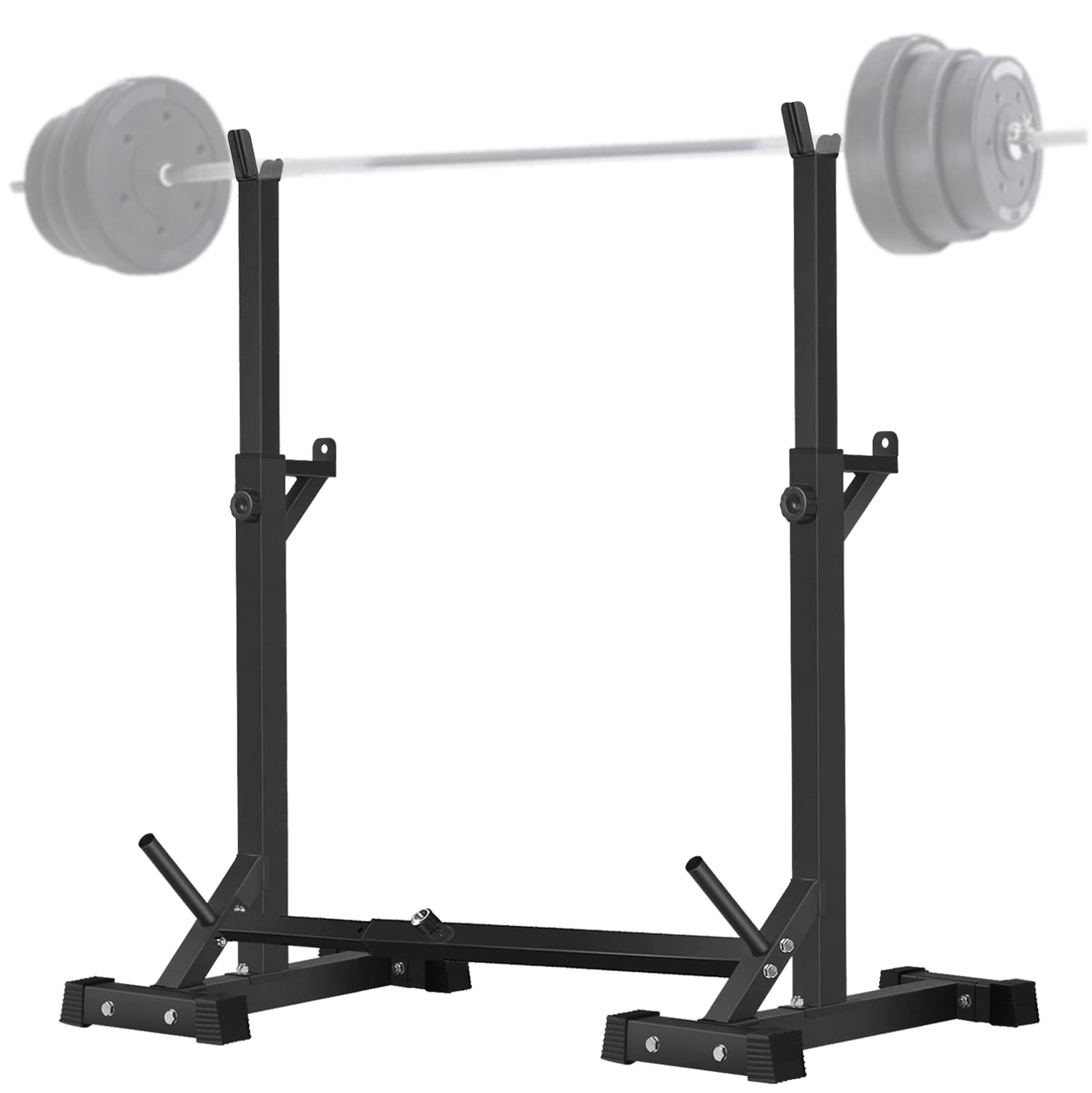 Mua CANPA Adjustable Squat Rack Stand Multi-Function Barbell Rack ...