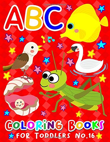 ABC Coloring Books for Toddlers Book2: A to Z coloring sheets, JUMBO ...