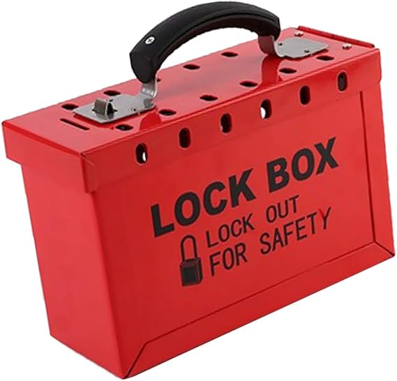 KESOTO Safety Loto Box for Lockout Tagout Lock Devices, Up to 12 ...