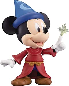 Amazon.com: Good Smile Fantasia: Mickey Mouse Nendoroid Action Figure ...