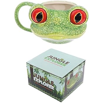 Amazon.com: Toby The Toad Frog Coffee Mug Adorable Mug With Gift Box ...