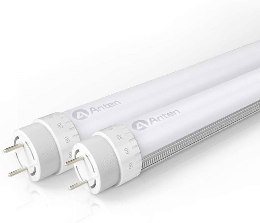 2×Anten 120cm Tube led G13 Néon LED T8 Tube Néon LED 20W Blanc Neutre ...