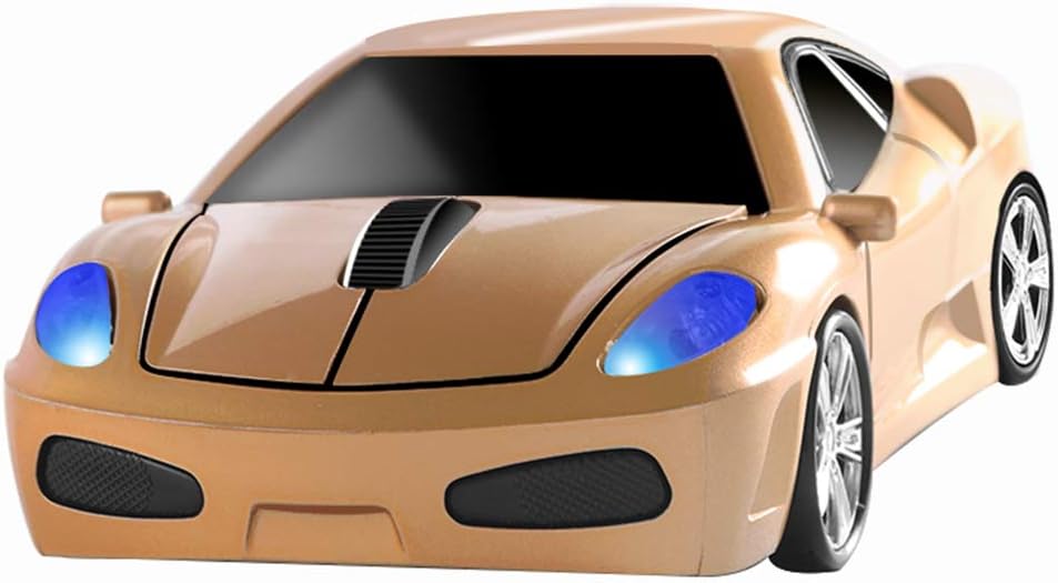 Amazon.com: Wireless Mouse 2.4GHz Cool Sport Car Shape Wireless Mouse ...