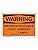 Warning Maximum Available Fault Current_Amps OSHA Safety Label Decal ...
