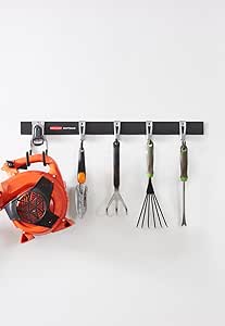 Amazon.com: Rubbermaid FastTrack Garage Organization All-in-One Rail ...