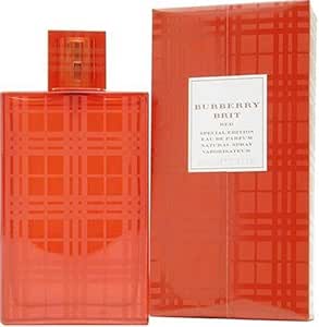 Amazon.com : Burberry Brit Red By Burberry For Women. Eau De Parfum ...