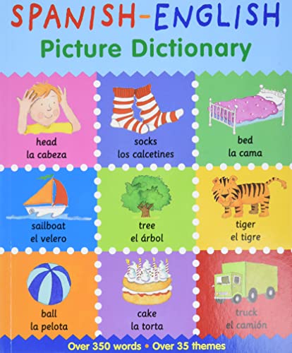 Spanish-English Picture Dictionary: Learn Spanish for Kids, 350 Words ...