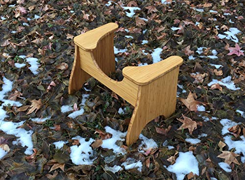 Poop Stoop Bamboo High Full-Squat Toilet Foot Stool | Pricepulse