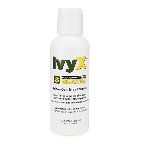 CoreTex Ivy X Post-Contact Poison Ivy Cleanser Lotion - 4oz Bottle of ...