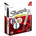 Marcadores Permanentes Sharpie pague 12 lleve 14 piezas color Negro ...