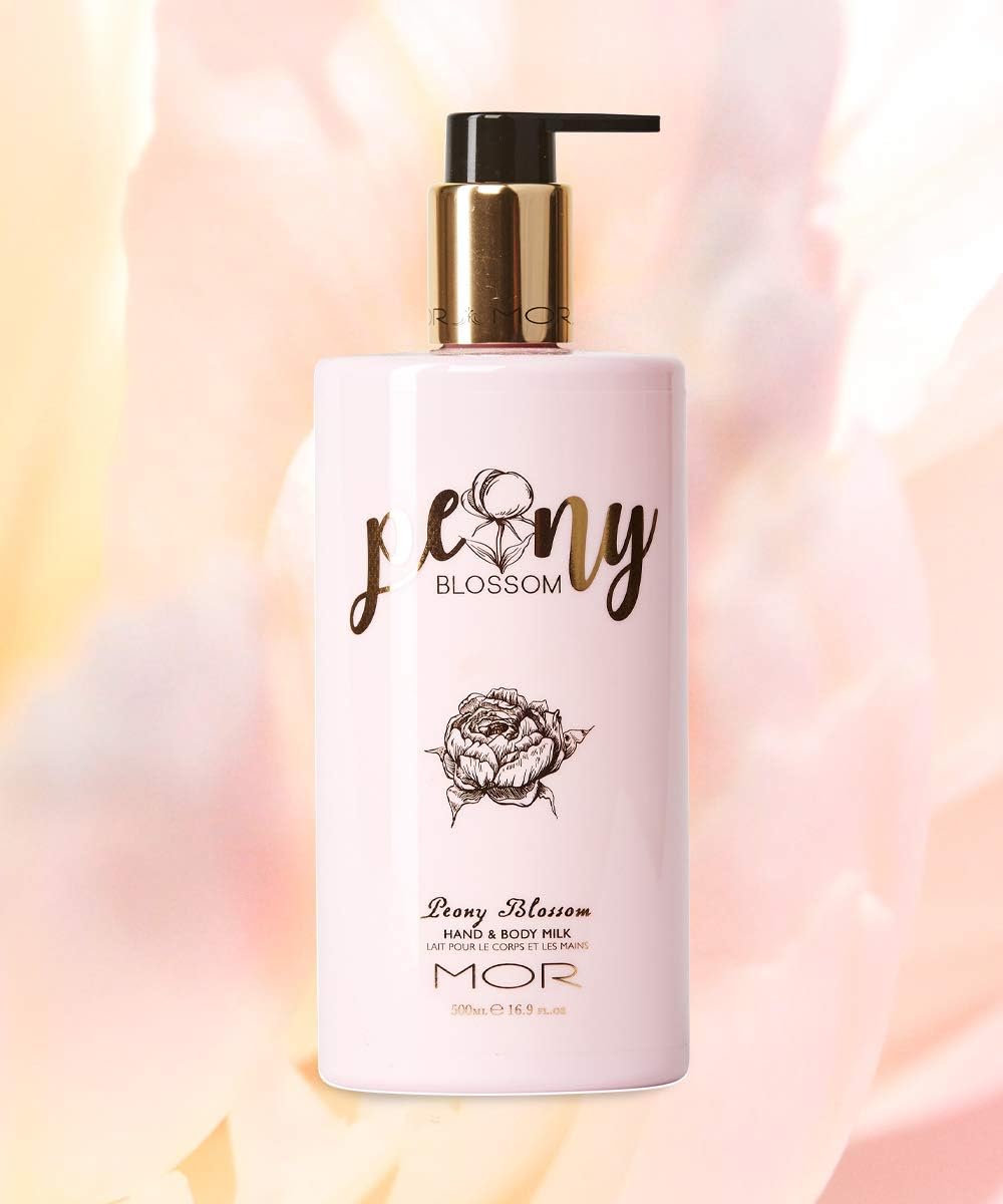 MOR Peony Blossom Hand & Body Milk 500ml – BigaMart