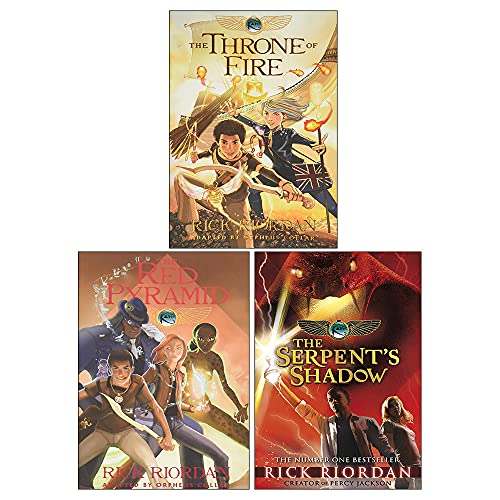 Kane Chronicles Graphic Novels 3 Books Collection Set By Rick Riordan ...