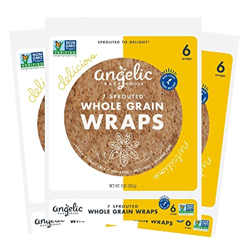 Angelic Bakehouse 7-Grain Wraps / Tortillas â€“ â€“ Sprouted Whole ...