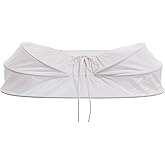 MYAYD Women's Double side Petticoat Pannier Hoop Crinoline Cotton Oval ...