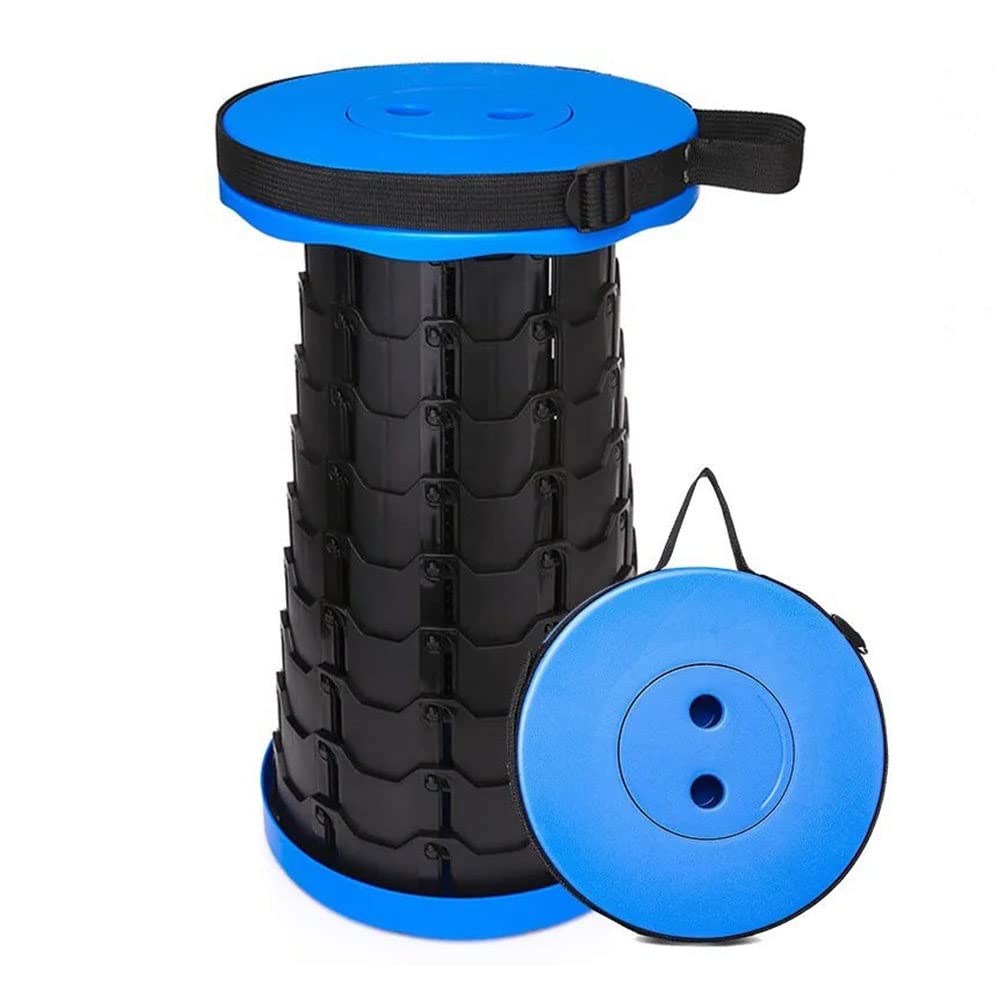 Collapsible Telescoping Portable Stool for Adults, Camping Stools ...