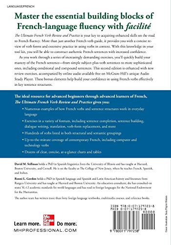 The Ultimate French Verb Review and Practice, 2nd Edition (UItimate ...